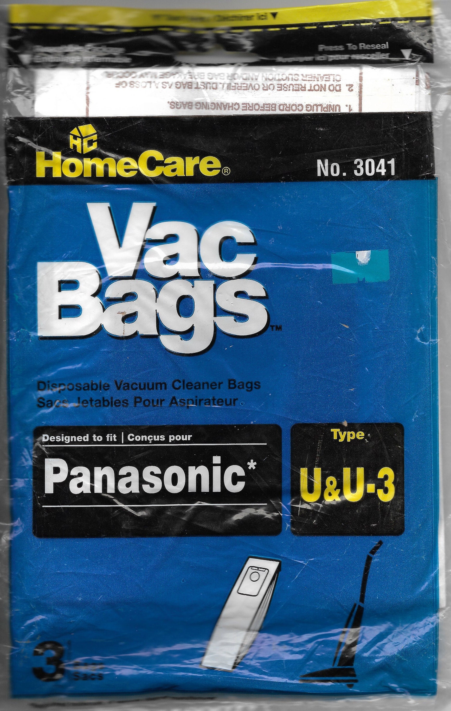 Home Care Vacuum Micro Clean Vac Bags Type S 2003 New - Etsy