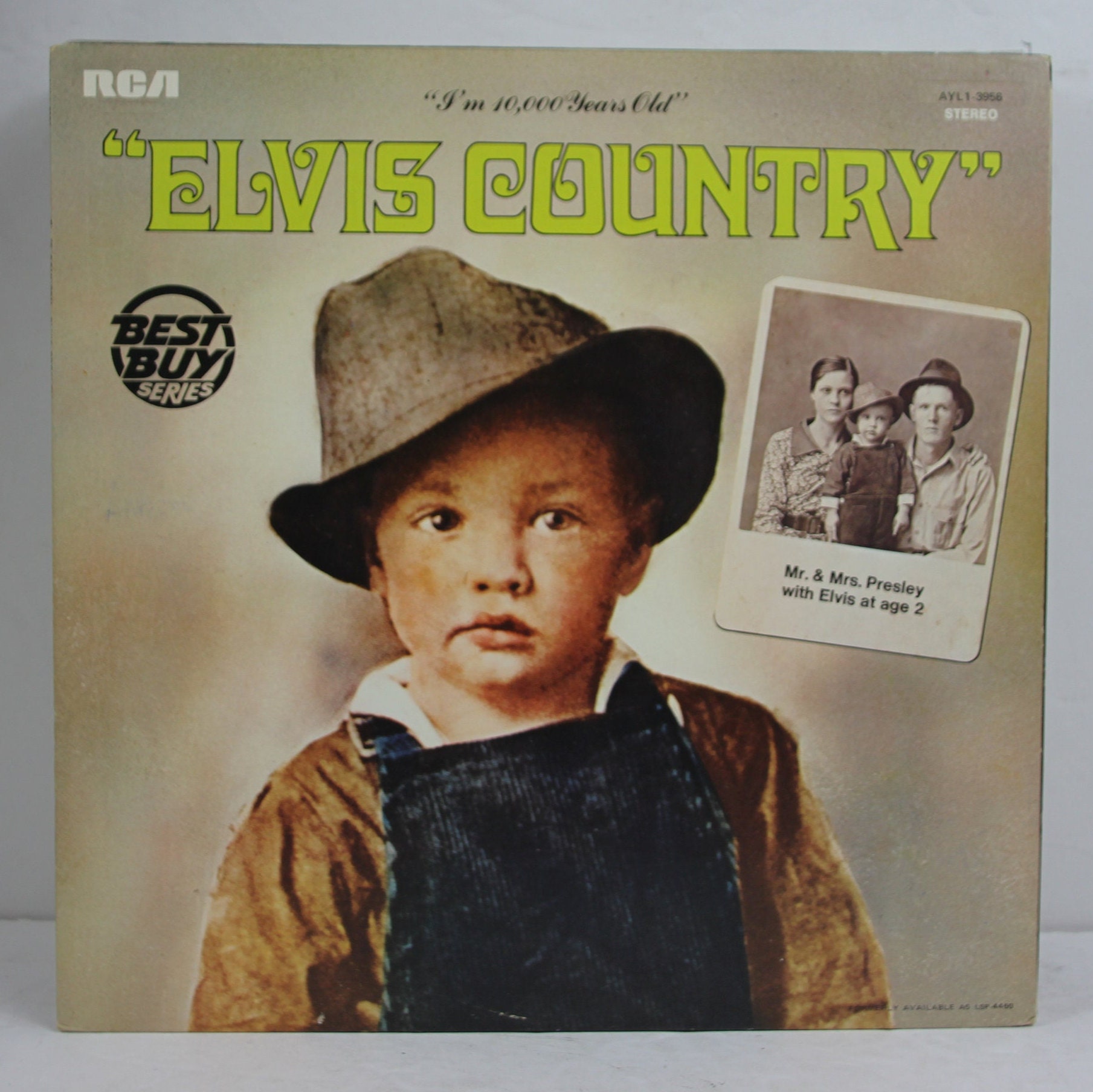 Elvis Presley Elvis Country i'm 10000 Years Old | Etsy