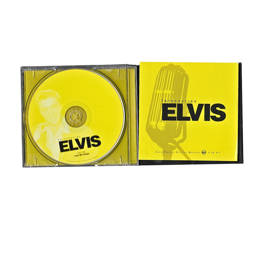 Elvis Presley Introducing Elvis 3 CD Box opened Collectors Tin - Etsy ...