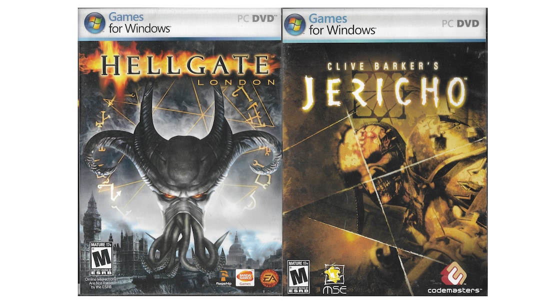 Windows PC Clive Barker's Jericho Manual and Game Disc Only - Etsy