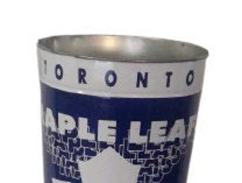 Toronto Maple Leaf Trash Can Metal Can - Etsy