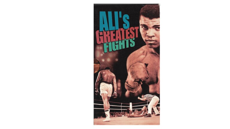 VHS Set - Muhammad Ali - GREATEST FIGHTS - Etsy