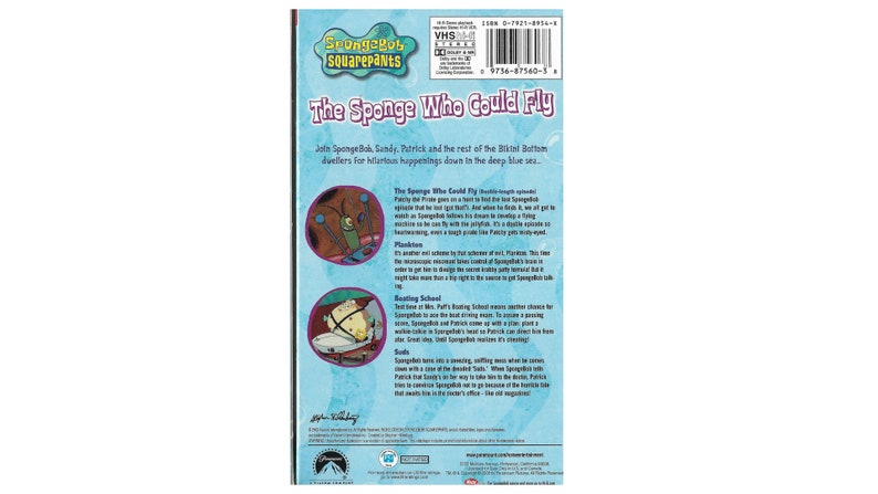 Tom and Jerry Cartoon Cavalcade Vhs Video and Spongebob - Etsy