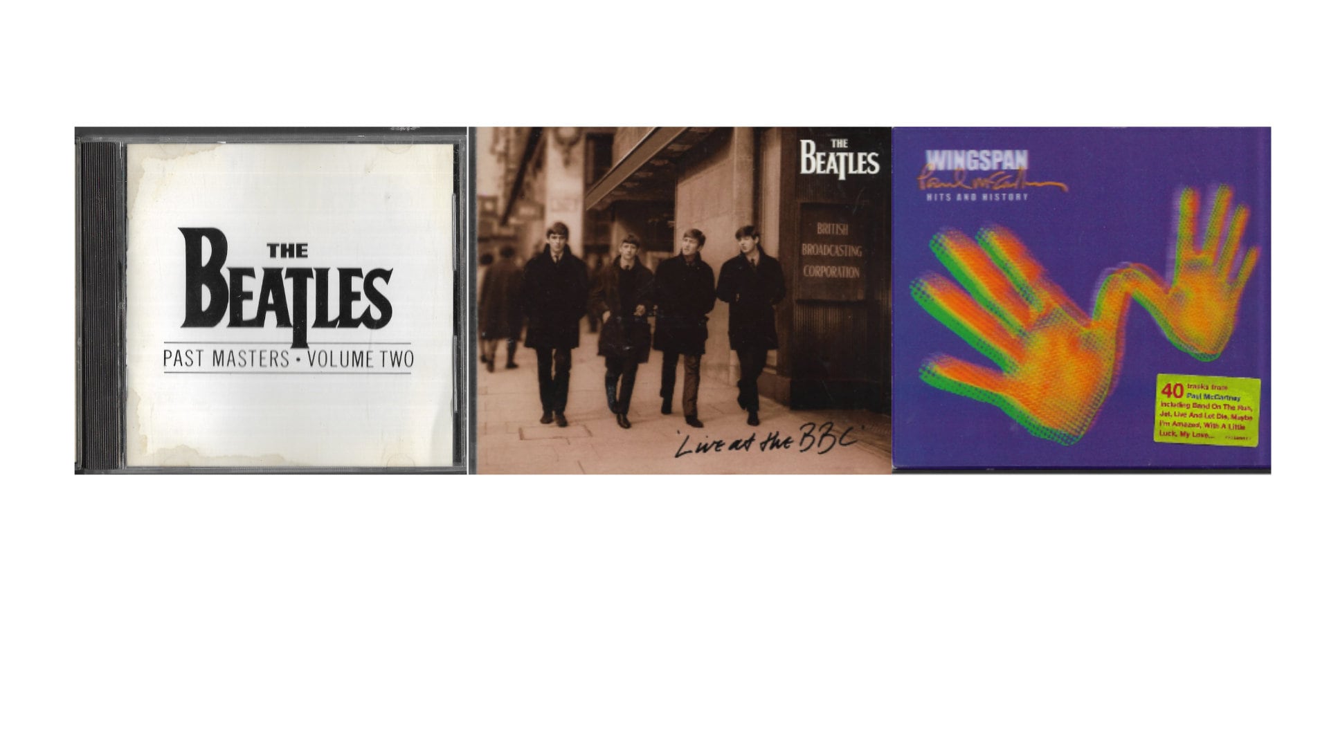 Beatles Past Masters Album Cover