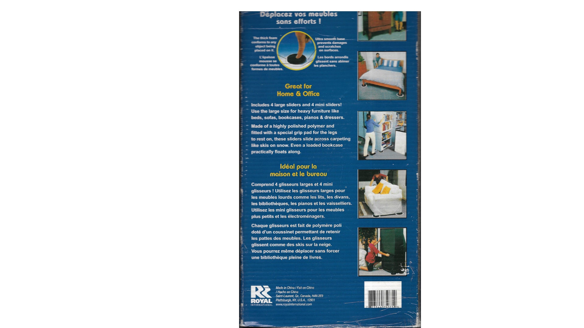 Ez-movers Furniture Sliders 8 PC New - Etsy