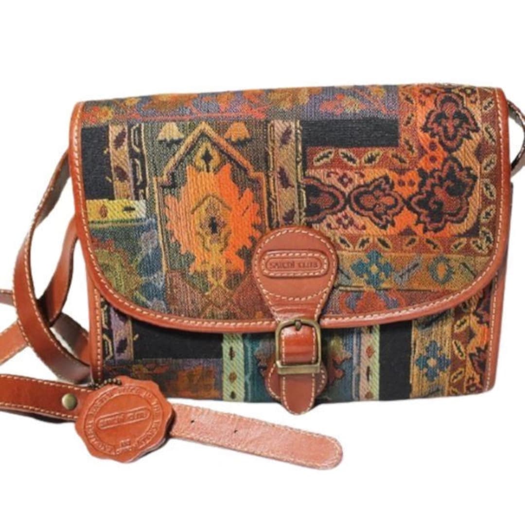 Rare Vintage Satchi Club Bag Cross Bag - Etsy