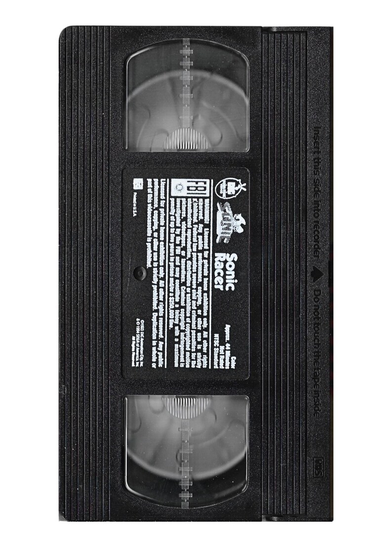 Sonic the Hedgehog VHS, Cassette, Sonic Racer, Horror, Comedy Sci-fi ...