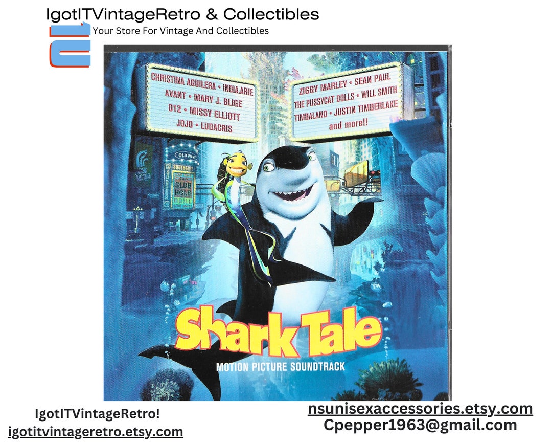 Shark Tale Enhanced CD on Audio CD Album 2004 Mint Condition - Etsy