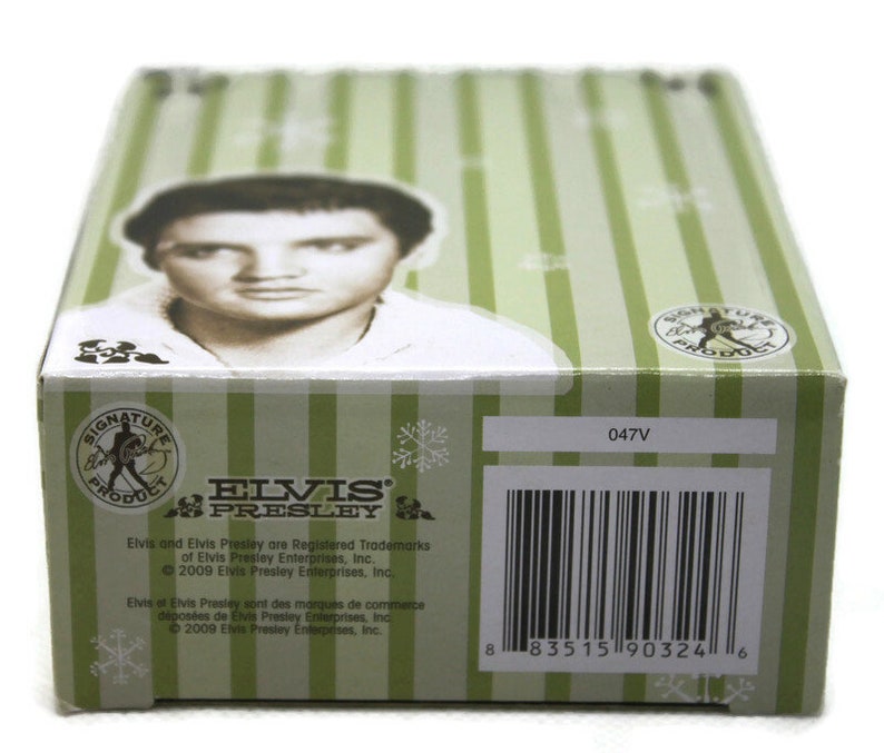 Signature Product Elvis Presley Ornament for Christmas, 2009 New - Etsy