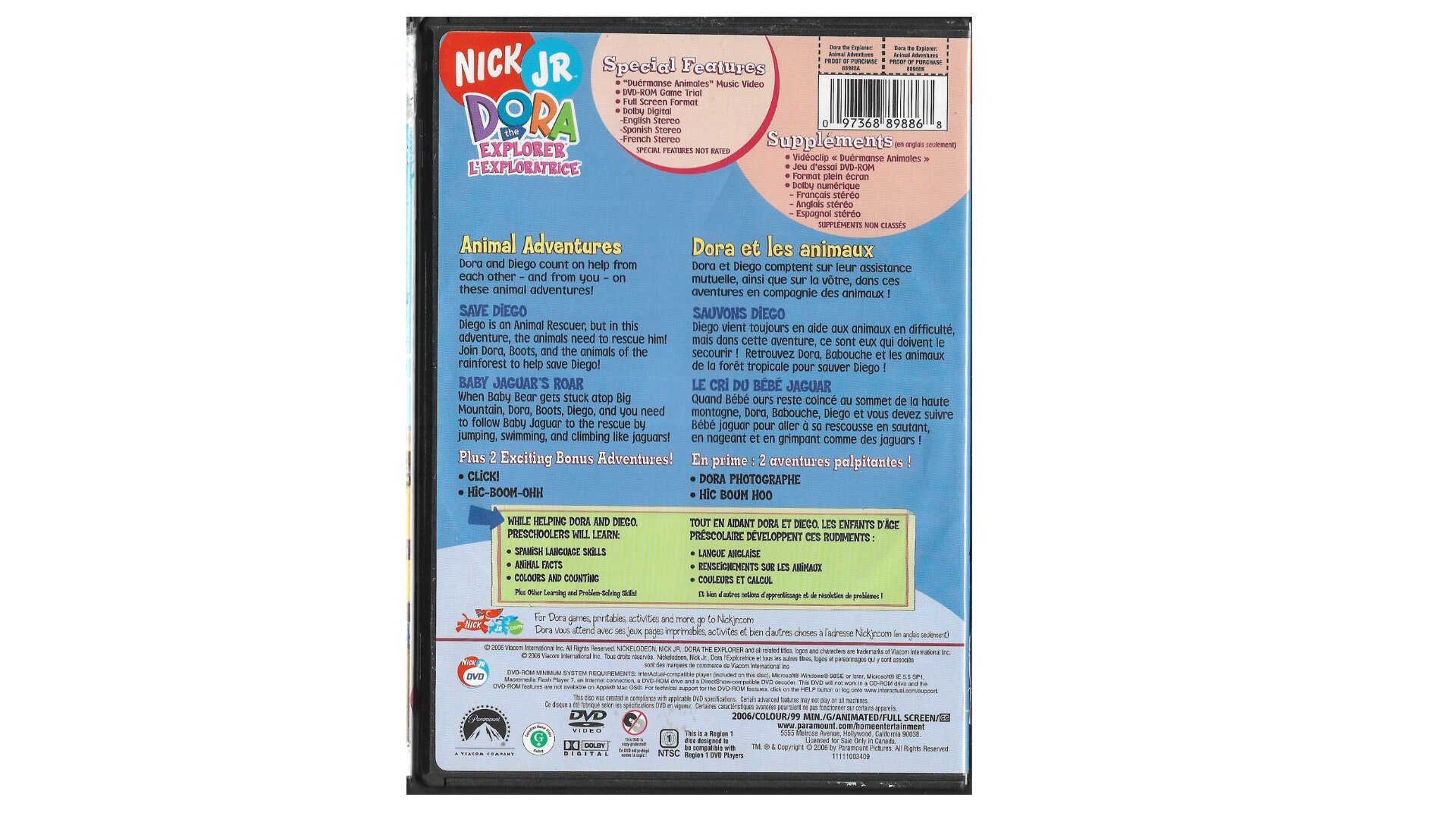 Sheriff Callie's Wild West: Howdy Partner (DVD) and Nick Jr Dora the ...