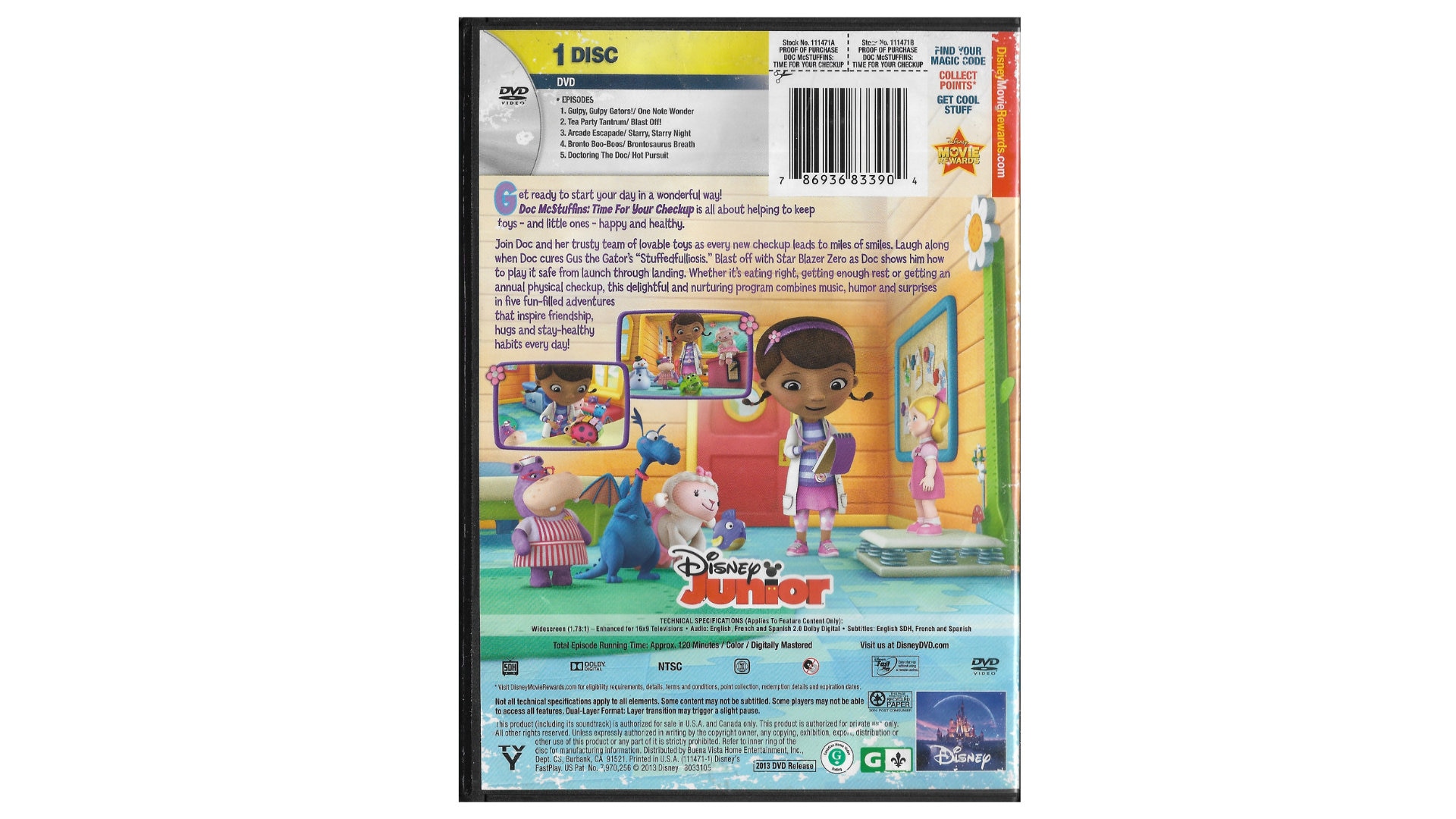 Doc Mcstuffins: Doc Pet Vet, Doc Mcstuffins Time for Your Check-up and ...