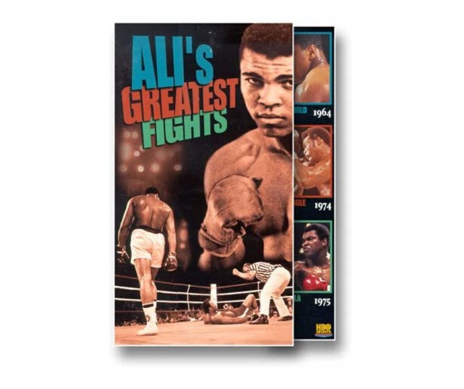VHS Set - Muhammad Ali - GREATEST FIGHTS - Etsy