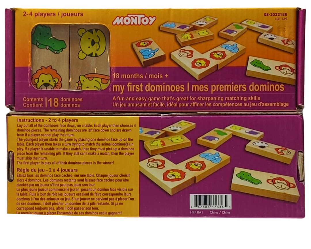 Montoy - My First Dominoes Set New - Etsy