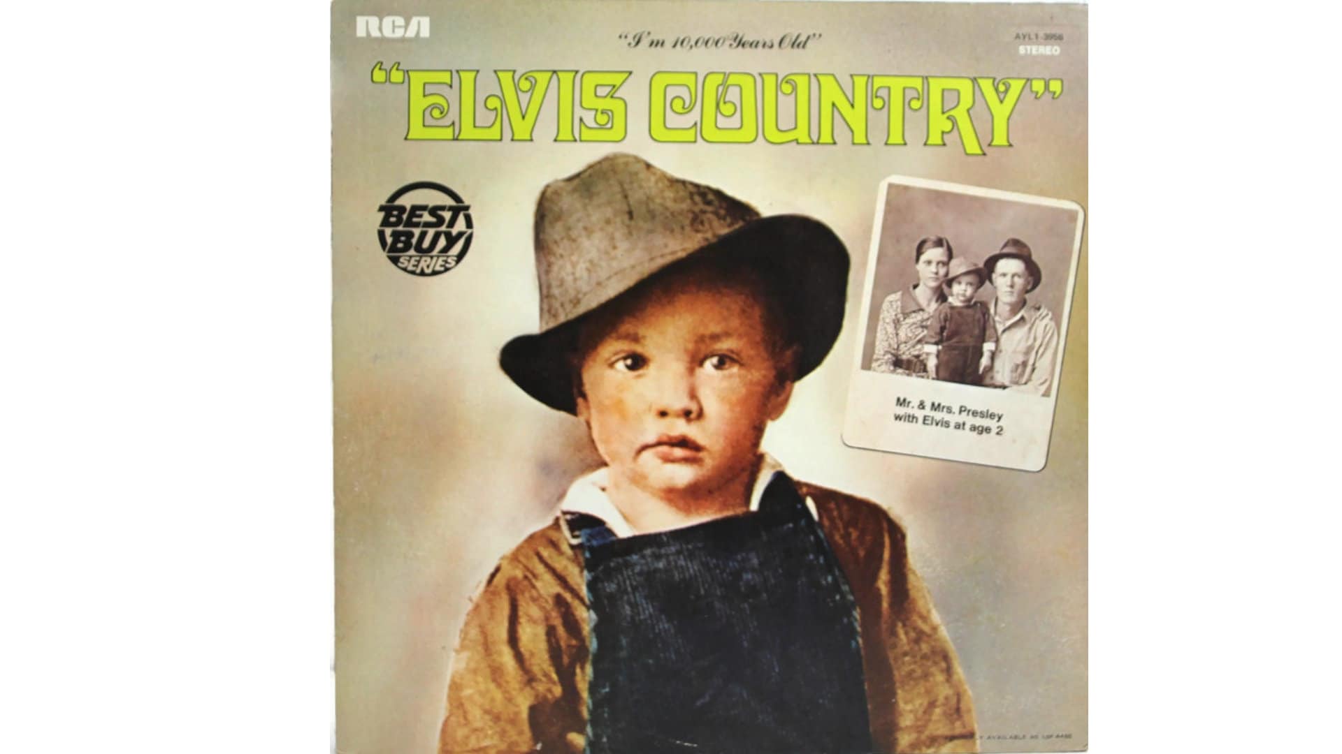 Elvis Presley Elvis Country i'm 10,000 Years Old - Etsy