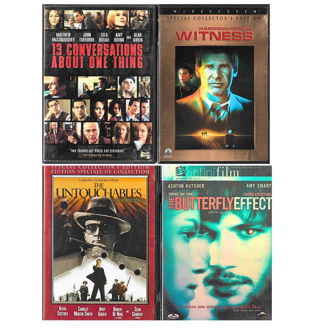 4 Assorted Movies Dvds Like New Condition - Etsy