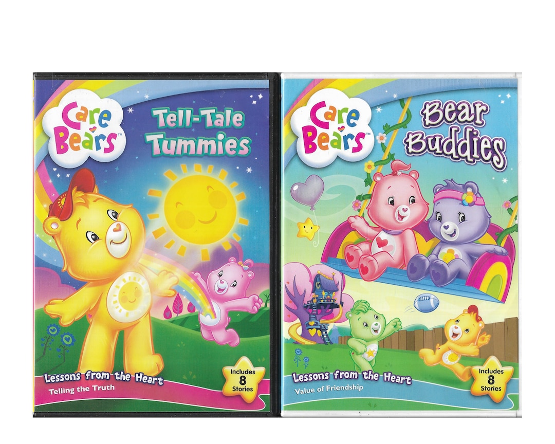 Care Bears Tell-tale Tummies, Care Bears Buddies, Care Bears Cheer ...
