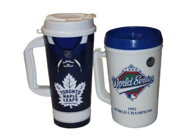 Tim Hortons Toronto Maple Leafs XL 18oz Insulated Plastic - Etsy