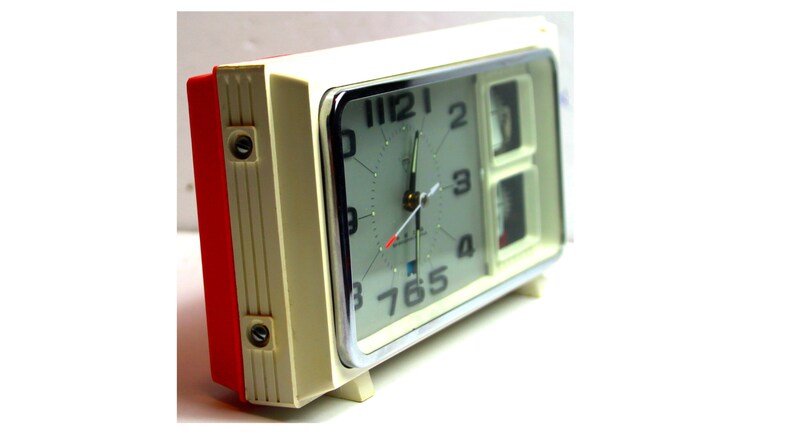 Vintage Shanghai Alarm Clock Calendar - Etsy