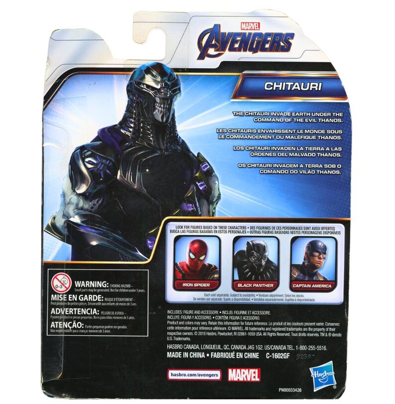 Marvel Avengers Chitauri Action Figure – Hasbro – New Sealed - Etsy ...