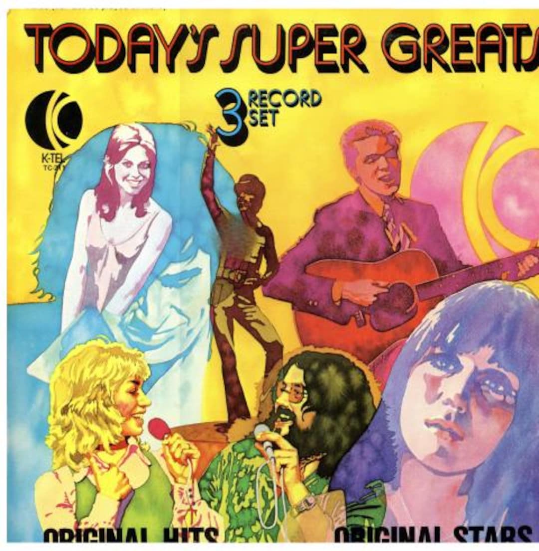 Various Today's Super Greats 3 Record Set TC-211 - Etsy