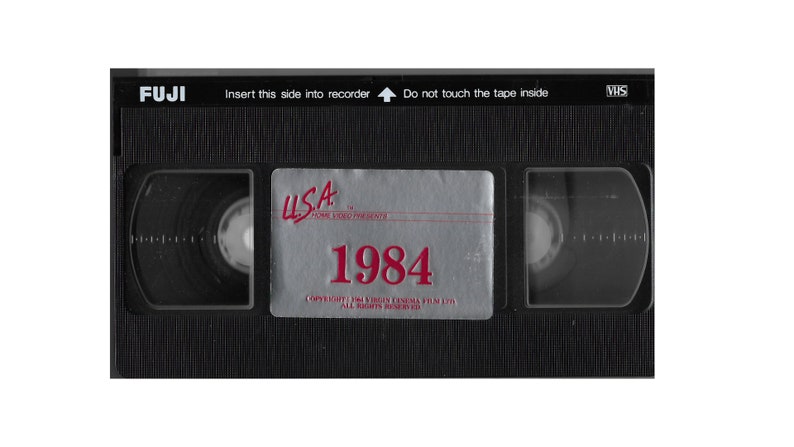 1984 - George Orwell RARE Virgin Cinema Release VHS 80s Horror Terror ...