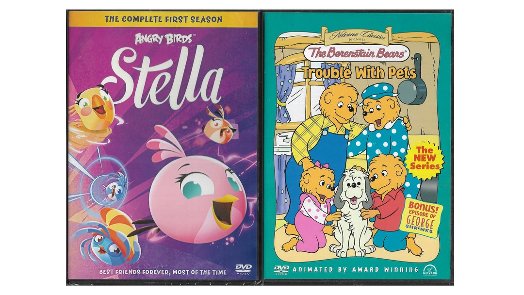 The Angry Birds Stella the Complete First Season Movie DVD New and the ...