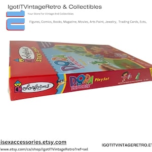 Colorforms Dora the Explorer Playset New Condition - Etsy