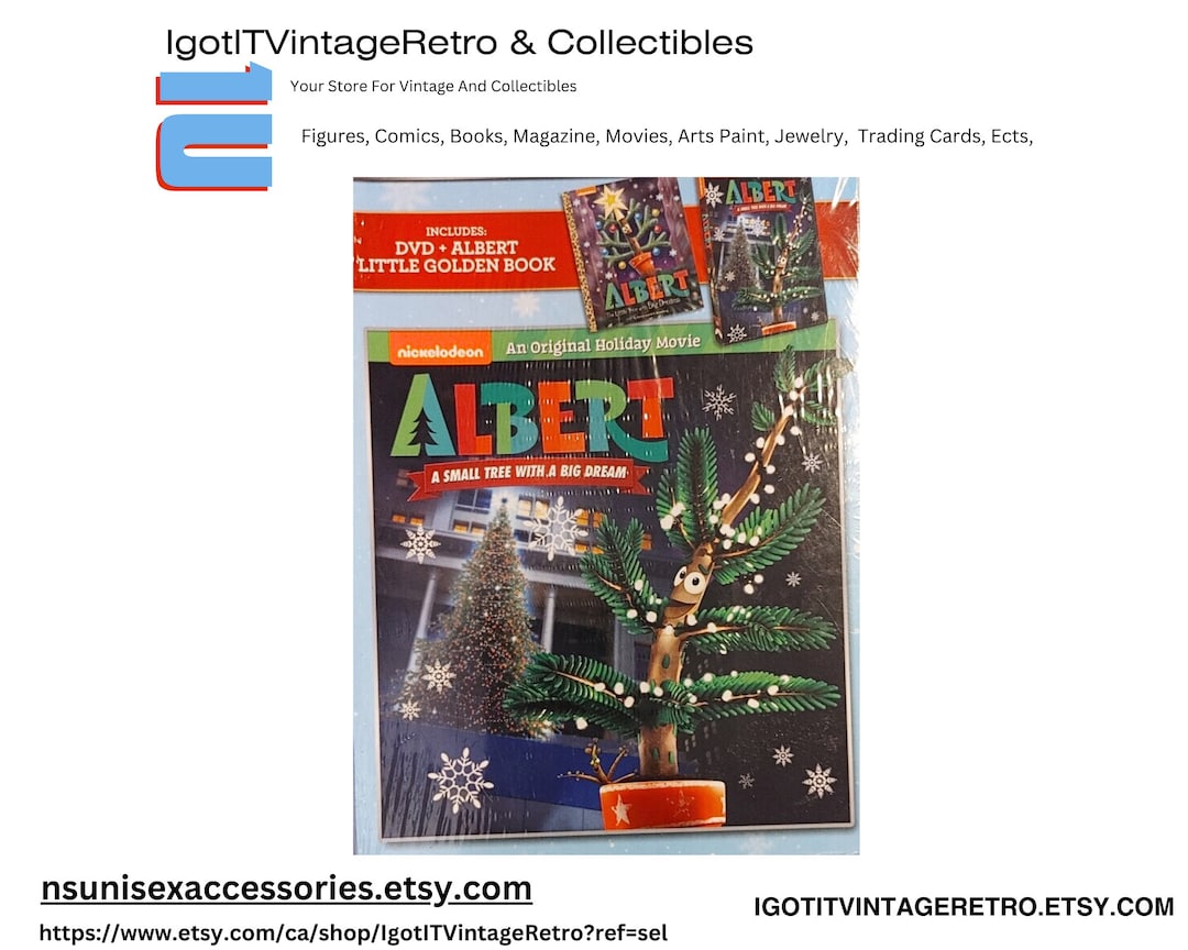Albert A Small Tree With a Big Dream (DVD, Limited Edition Gift Set ...