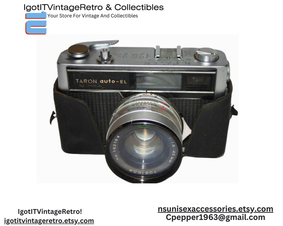 Taron Auto-el Camera Pre-owned - Etsy