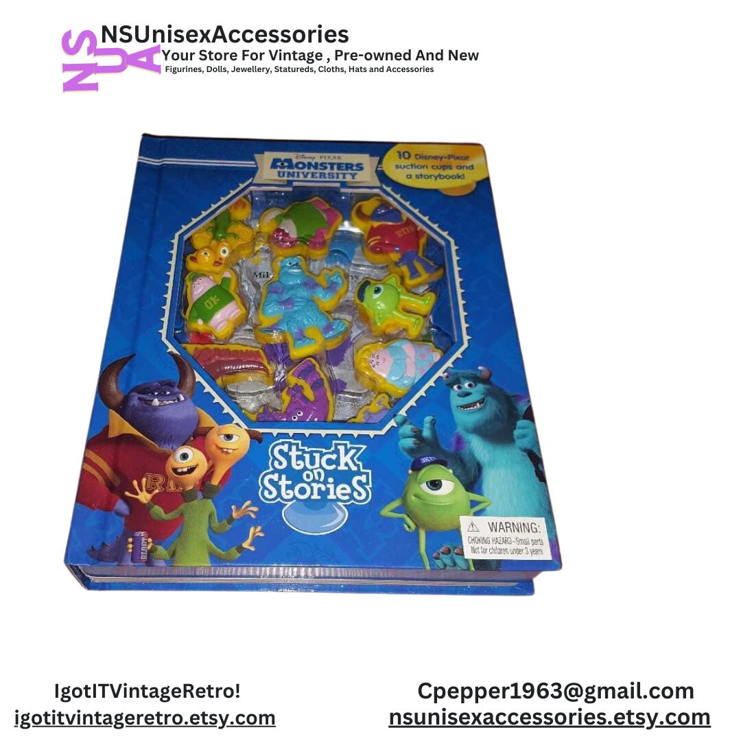 Monsters University Stuck on Stories Book. - Etsy