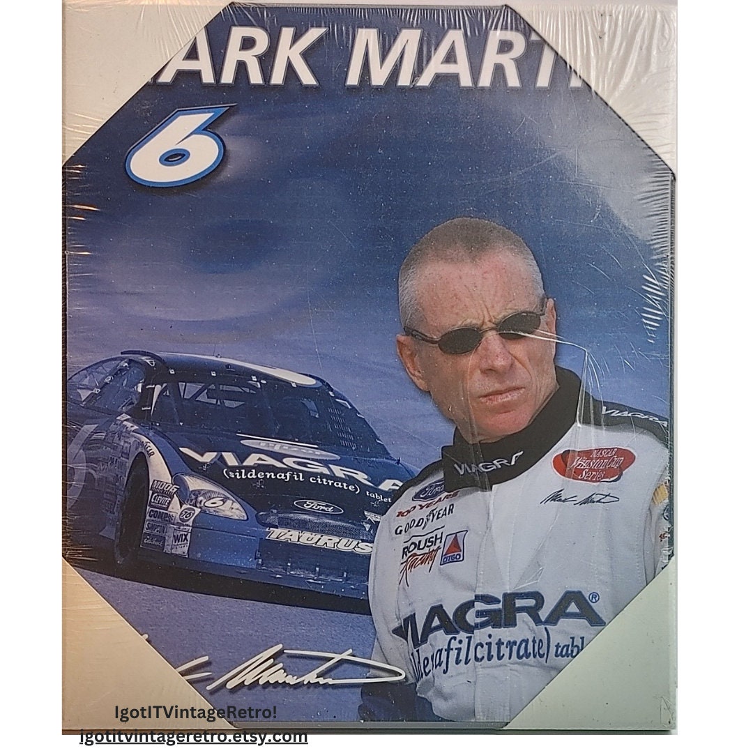 Mark Martin Nascar Picture Framed Prints - Etsy