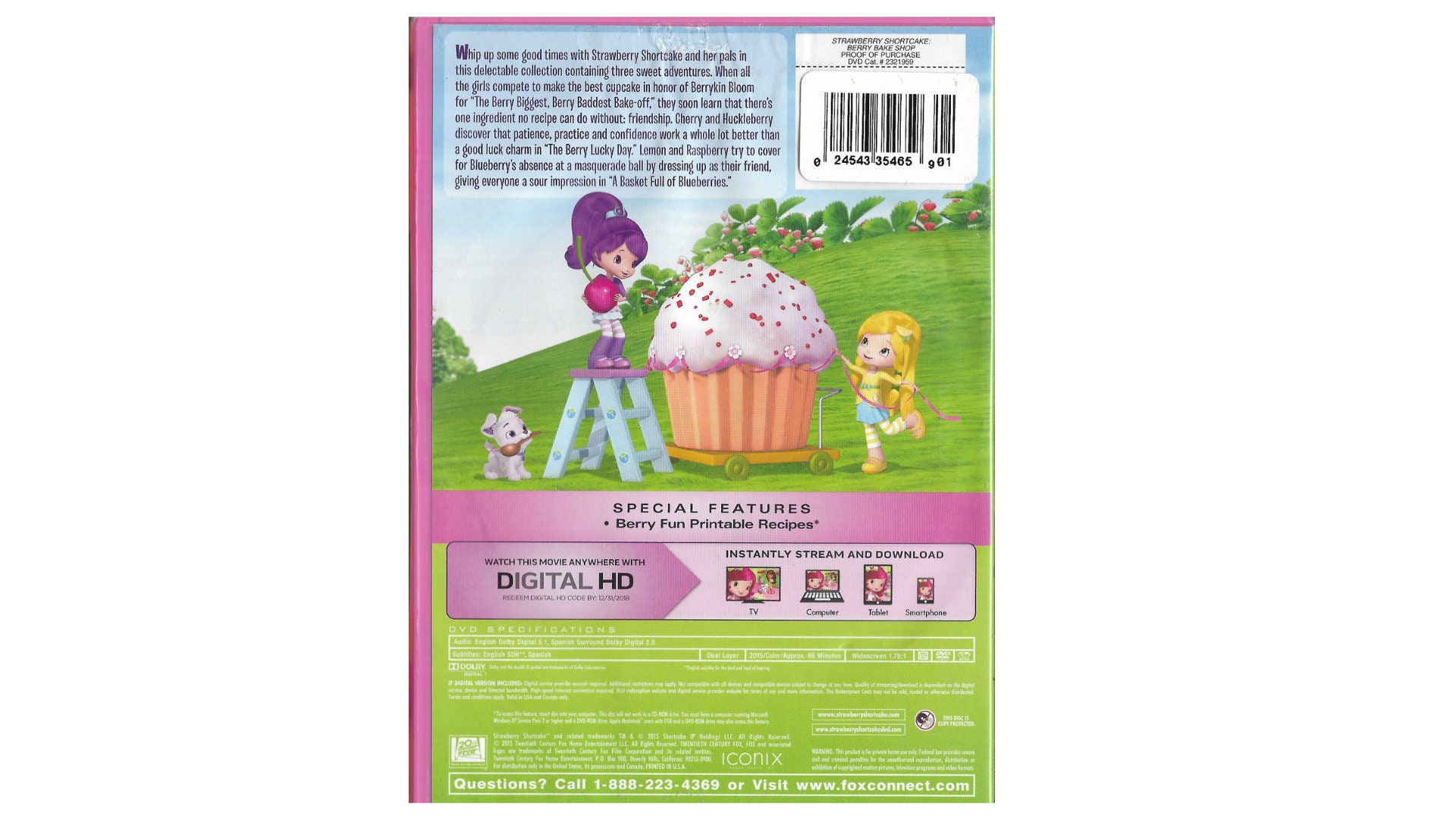 Strawberry Shortcake Dvds 8 to Choose From - Etsy