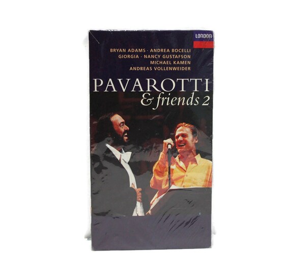 Pavarotti & Friends 2 VHS 1994 New - Etsy