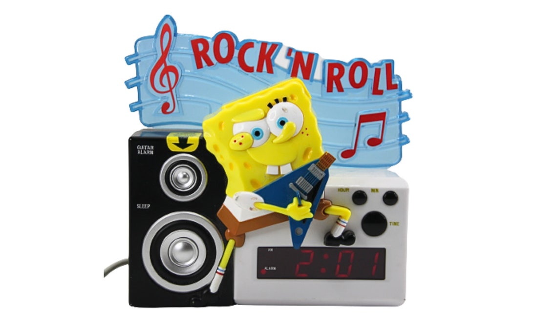 Spongebob Radio Rock 'N' Roll Radio Model SB8116C - Etsy