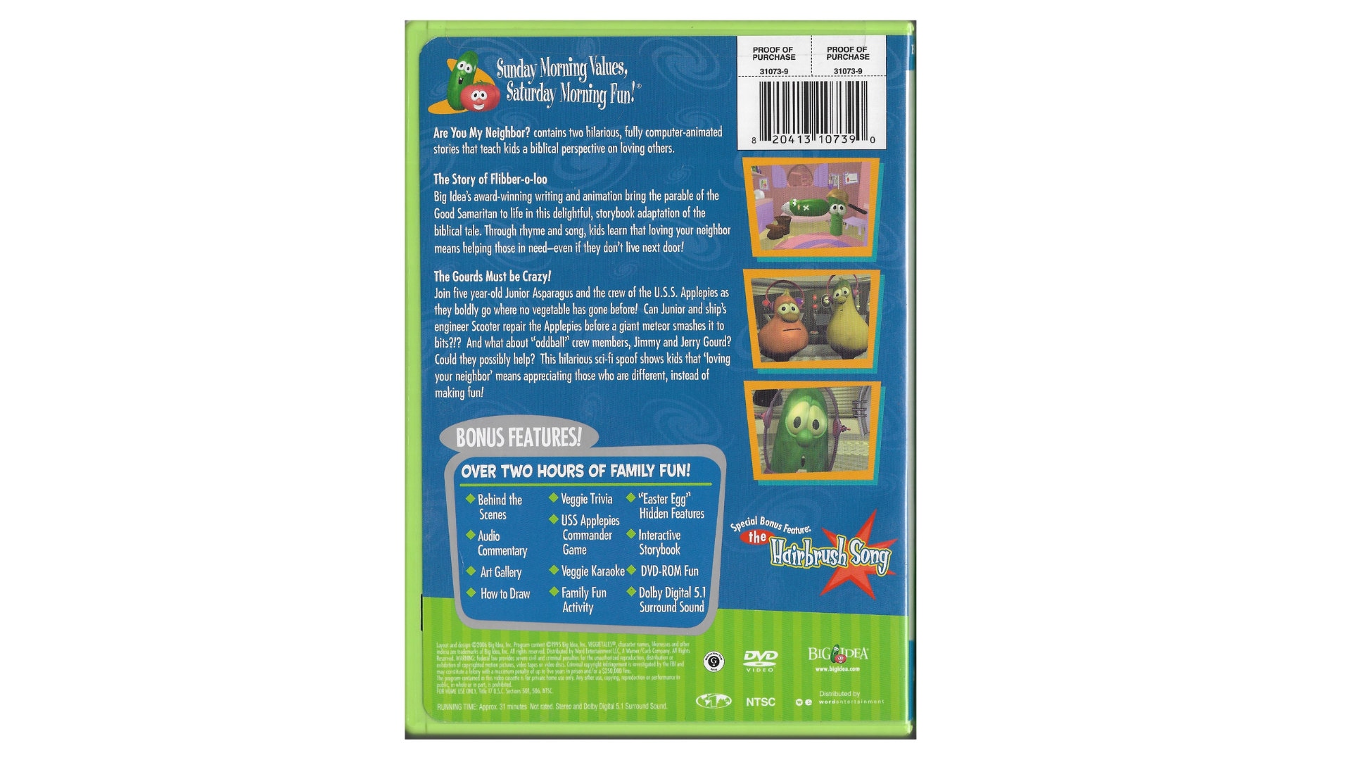 Big Idea Preset Veggie Tales Little Joe Dvd , Easter Carol, Snoodle's ...
