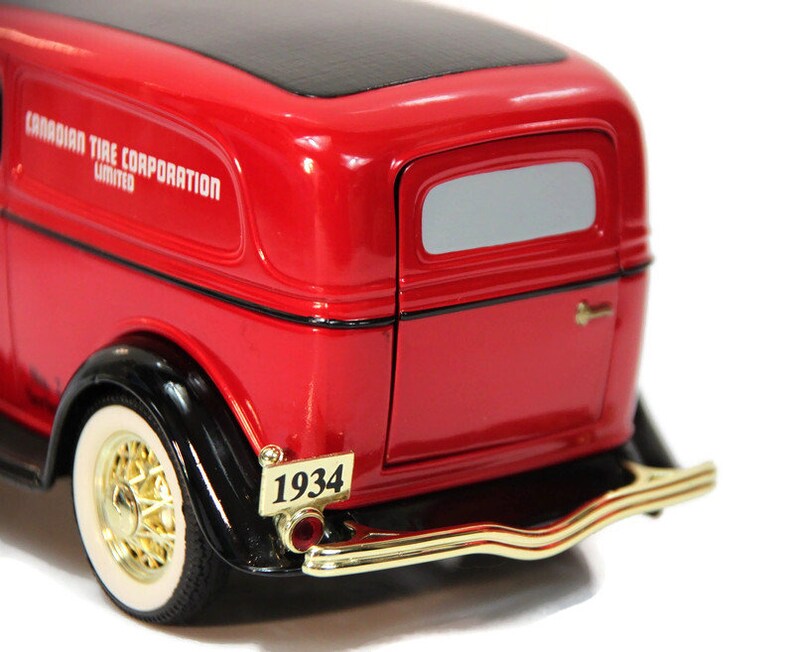 Ford 1934 Delivery Van Toy Model Car Die-cast Metal Bank No.2, Series.2 ...