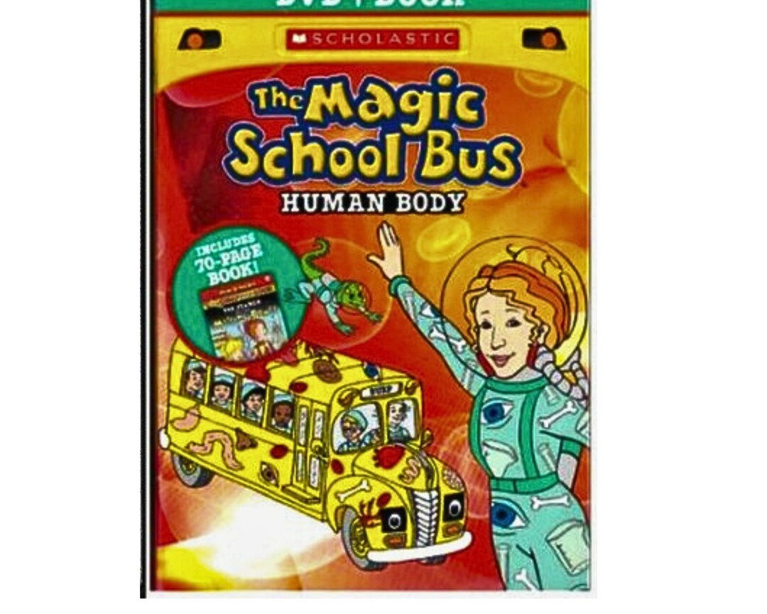 The Magic School Bus Dvd Book Human Body New and Little Monsters the ...