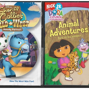 Sheriff Callie's Wild West: Howdy Partner (DVD) and Nick Jr Dora the ...