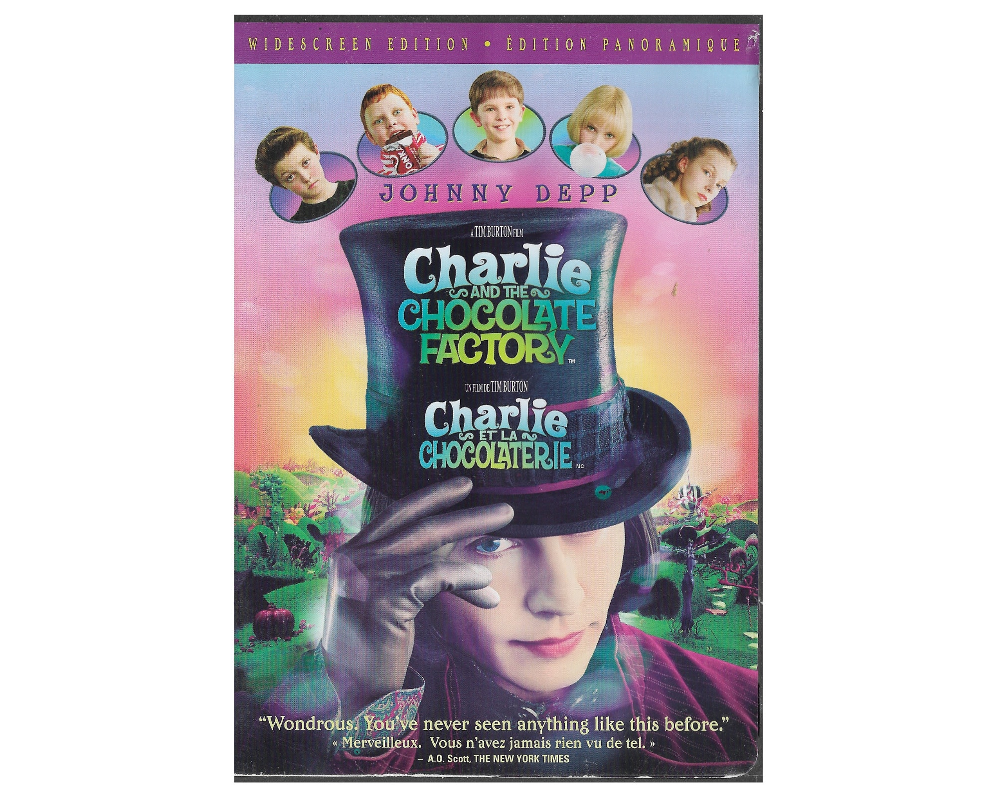 Charlie and the Chocolate Factory DVD, 2005 Widescreen - Etsy