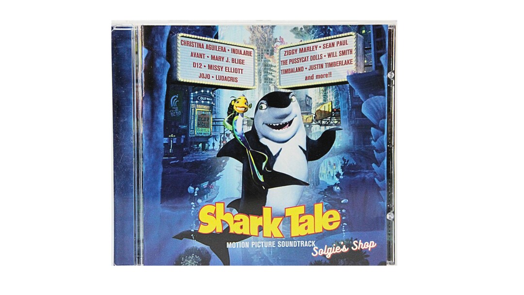 Shark Tale Motion Picture Soundtrack CD on Audio - Etsy
