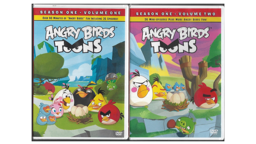 Angry Birds Toons Season 1 Volume 1 Dvd, Brand New and Angry Birds ...