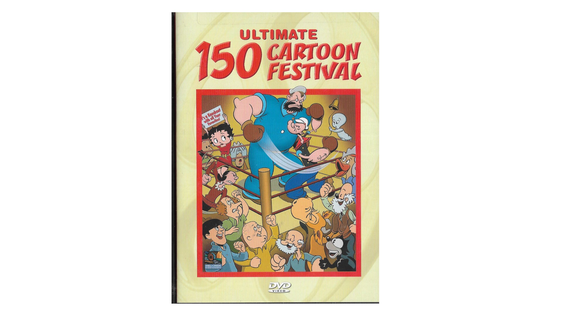 Ultimate 150 Cartoon Festival DVD , Ultimate Popeye DVD 19 Classic ...