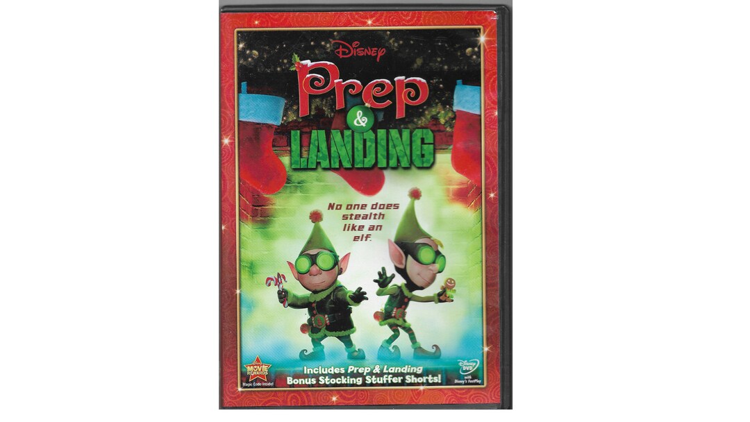 Disney’s Prep & Landing (DVD, 2011) Christmas Movie - Etsy
