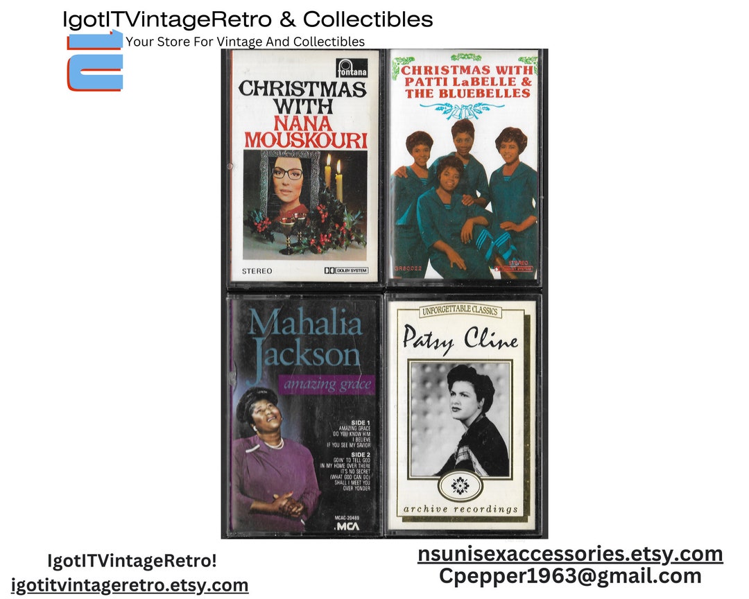 Patti Labelle Christmas, Patsy Cline Unforgettable Classics, Mahalia ...