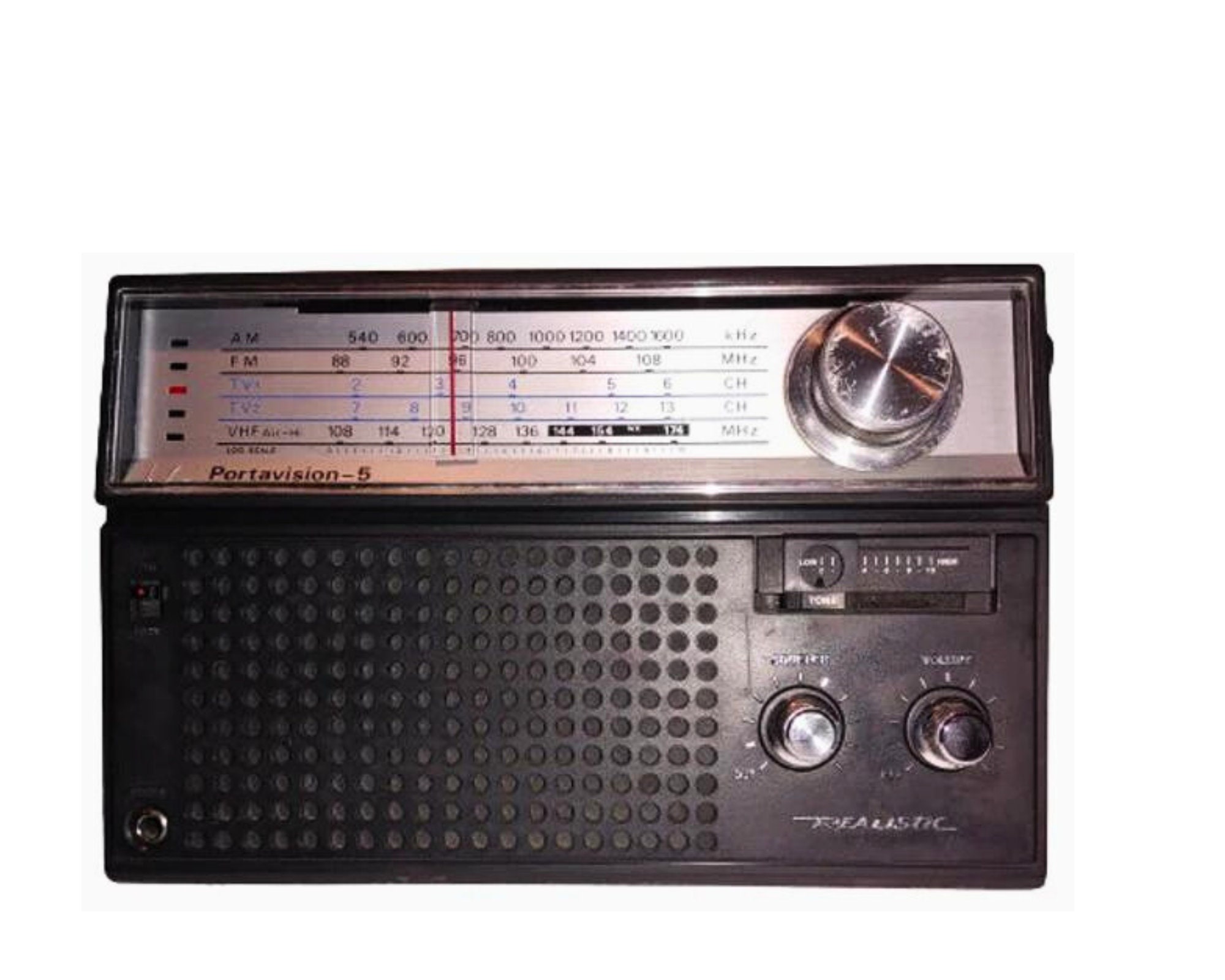 Vintage REALISTIC Portavision-5 Model 12-765A Radio, LL40312 - Etsy