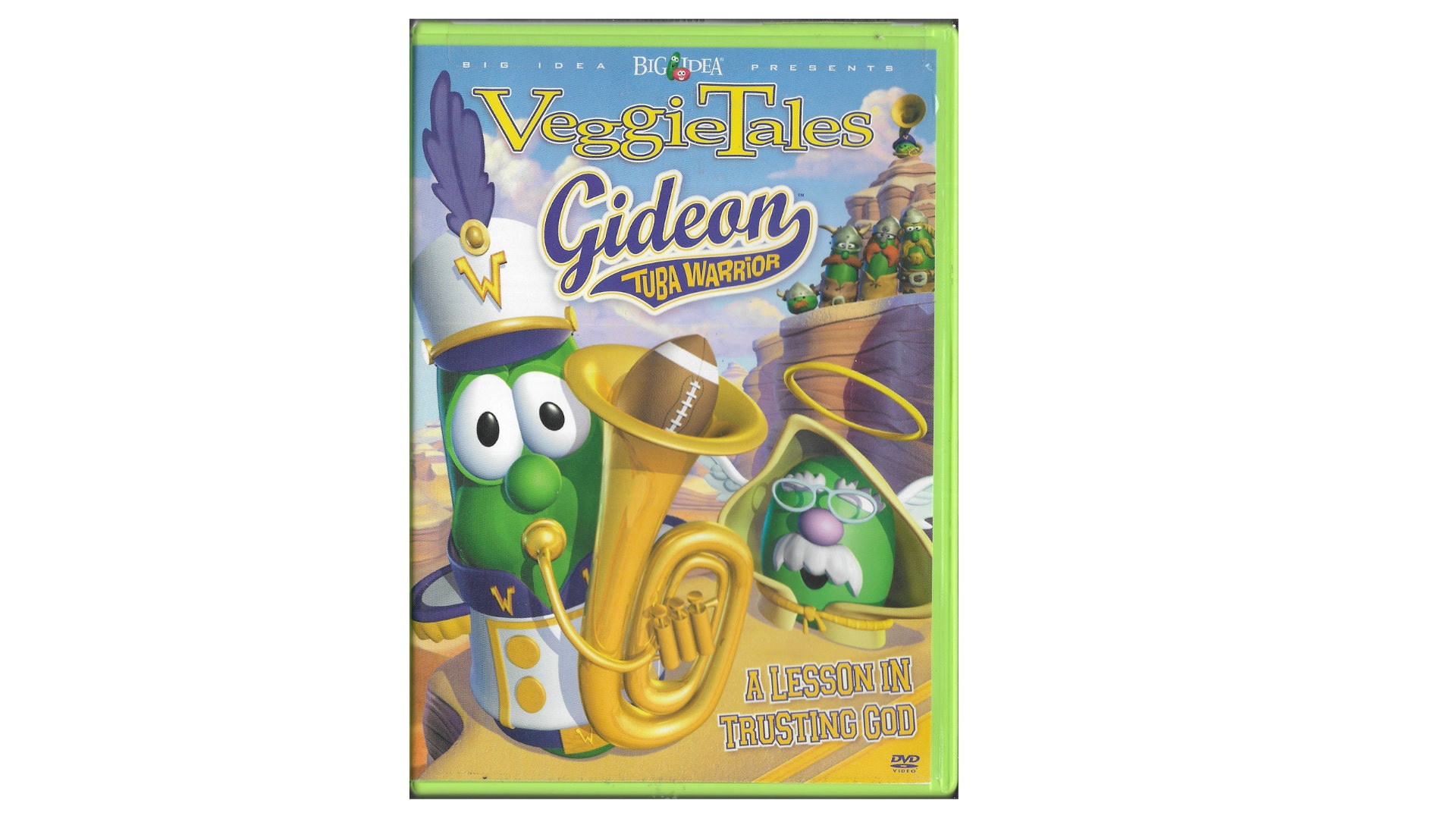 Big Idea Preset Veggie Tales Larry Boy and the Bad Apple, Gideon Tuba ...