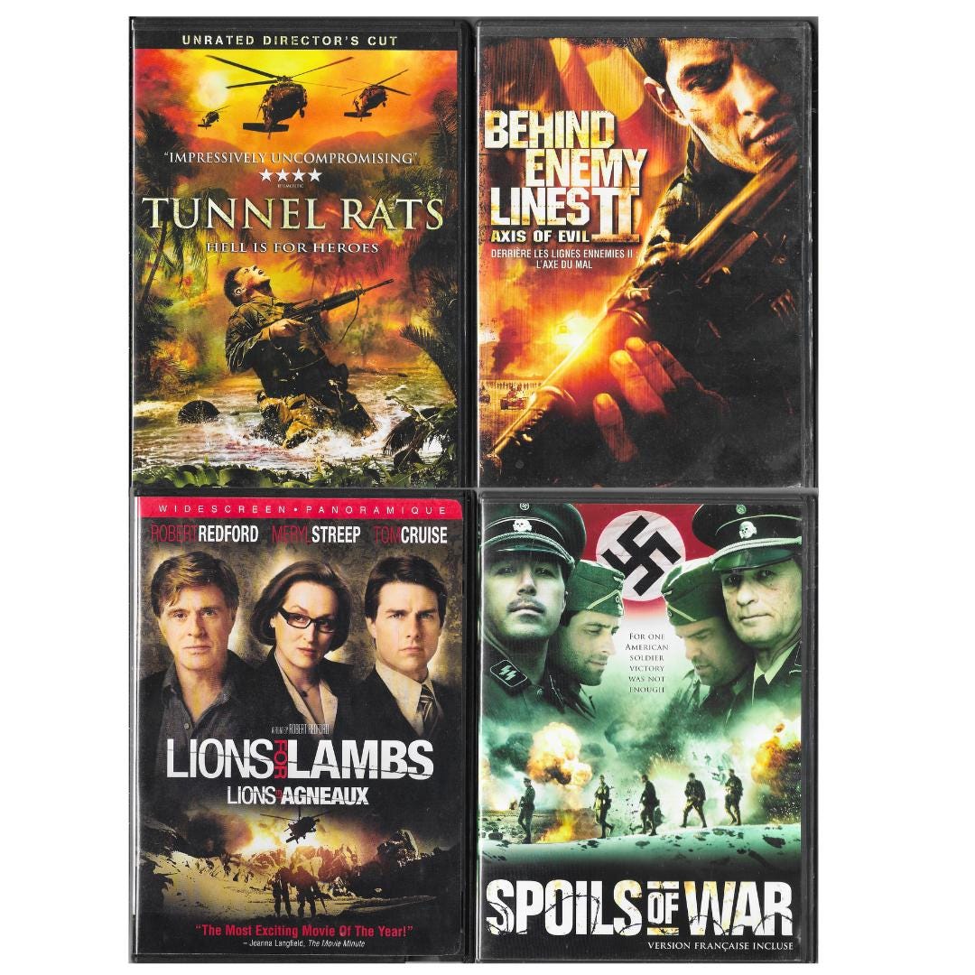 4 Assorted DVD Movies - Etsy