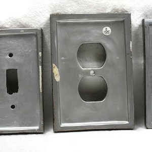 Vintage Electric Wall Plate Cover - Etsy