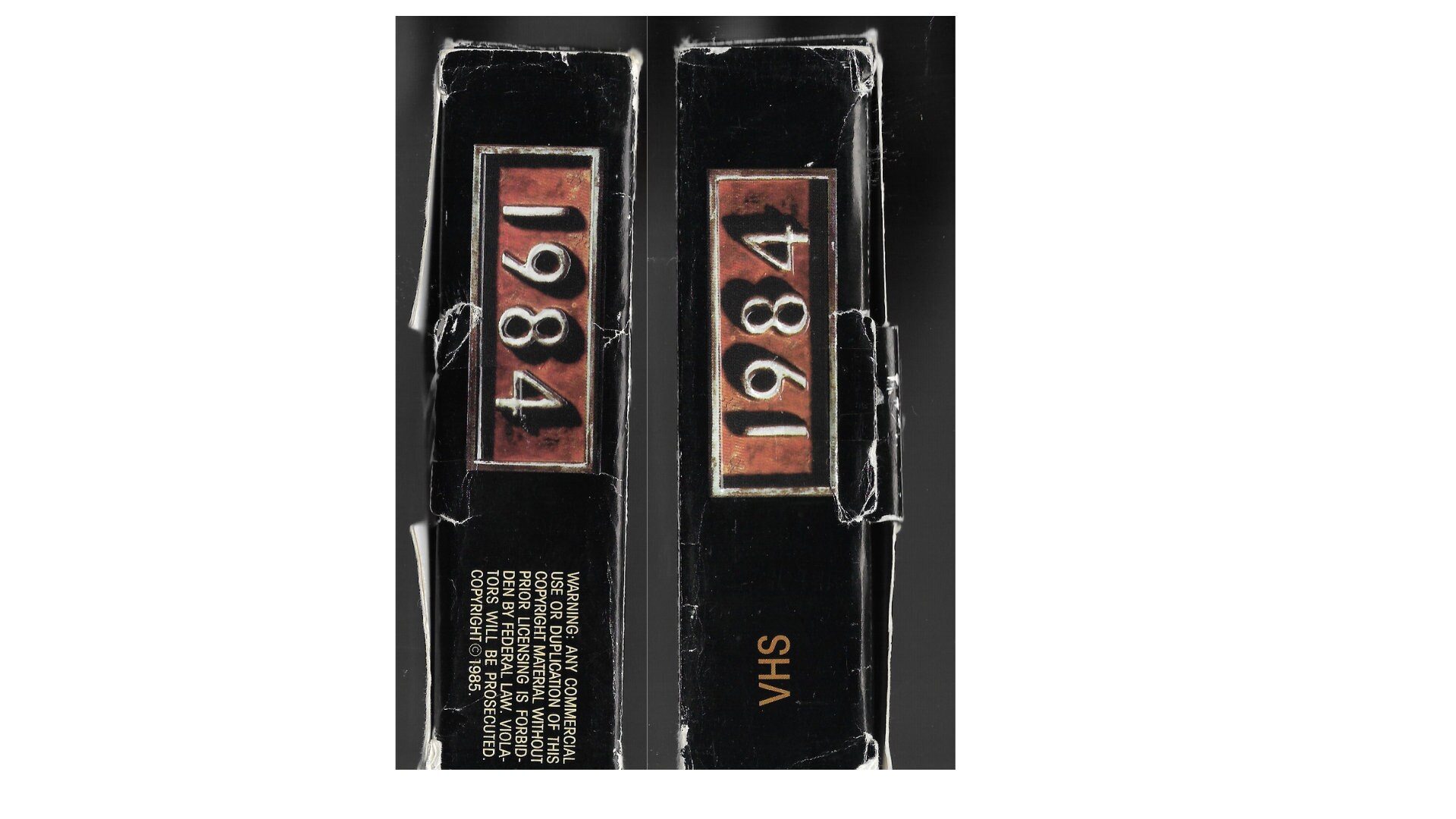 1984 George Orwell RARE Virgin Cinema Release VHS 80s Horror Terror Sci ...