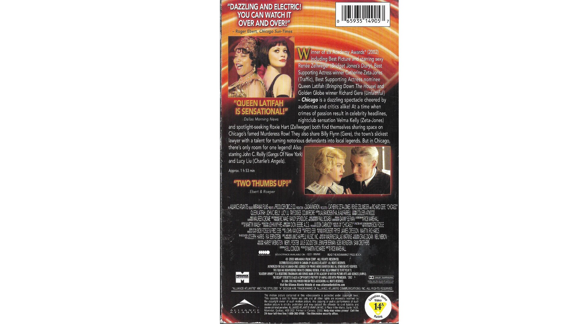 Chicago VHS, Dirty Dancing 1988 VHS, the Nutcracker VHS - Etsy UK